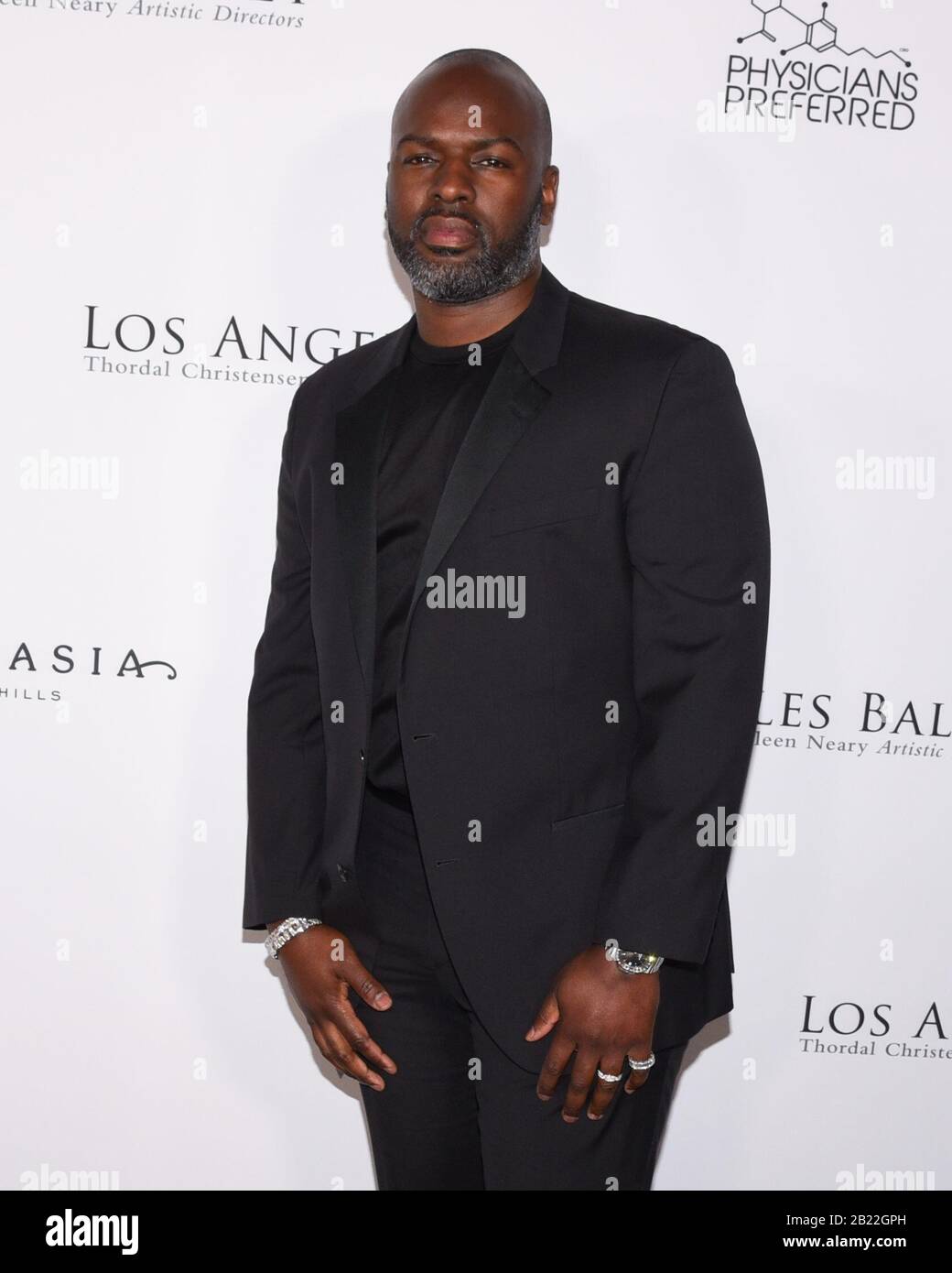 February 28, 2020, Santa Monica, CA, USA: Corey Gamble attends the Los ...