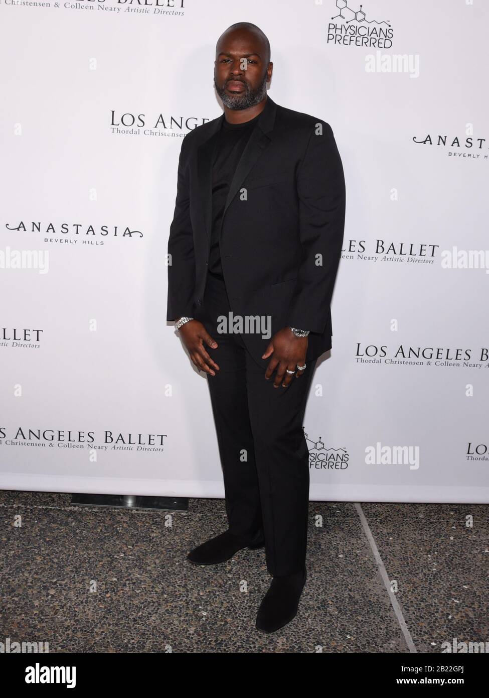 February 28, 2020, Santa Monica, CA, USA: Corey Gamble attends the Los ...