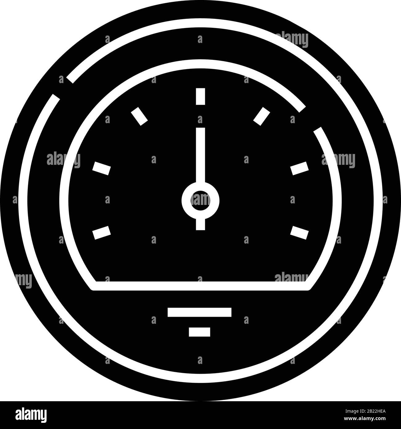 Counter black icon, concept illustration, vector flat symbol, glyph ...