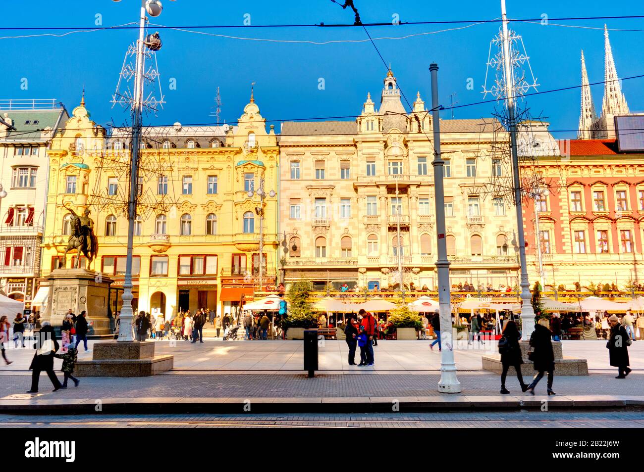 Historical center of zagreb hi-res stock photography and images - Alamy