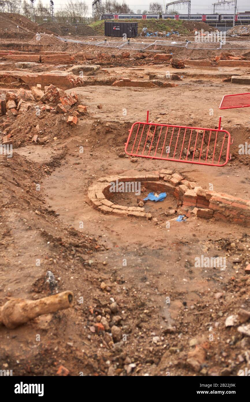 Preparation work for the new HS2 station terminal at Digbeth in ...