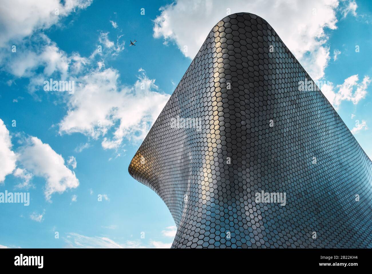 Mexico City, Mexico; October 7 2019:The futuristic architecture of the ...