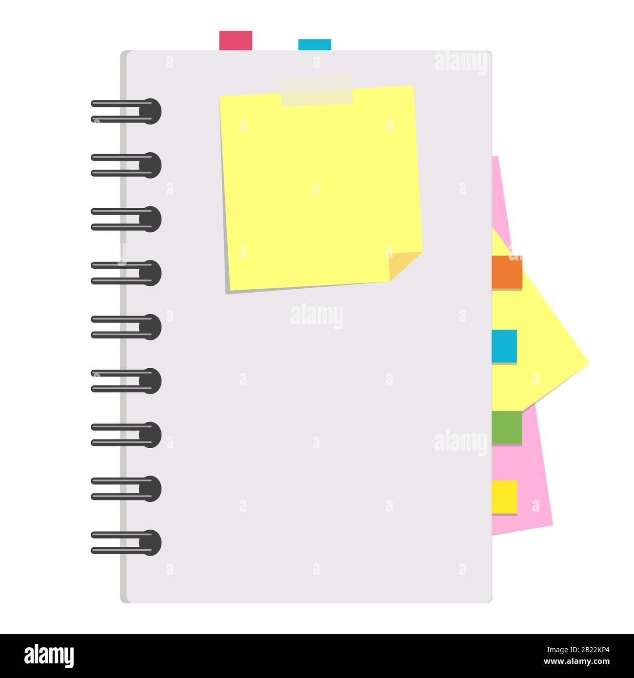 Block page illustration vector Stock Vector Images - Alamy