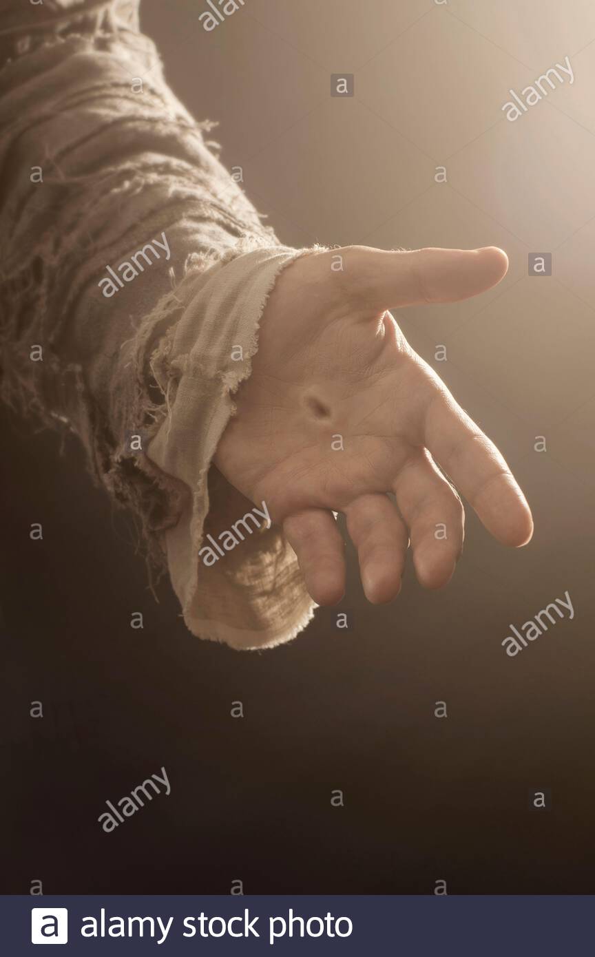 Jesus Hand Reaching High Resolution Stock Photography and Images - Alamy
