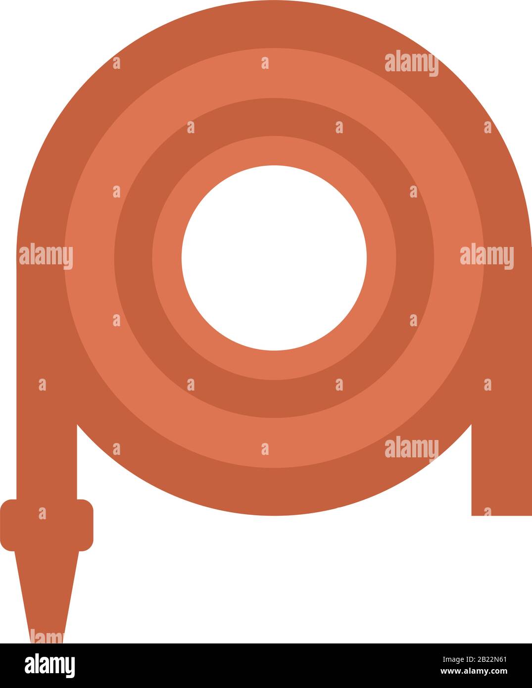 Isolated hose flat style icon vector design Stock Vector Image & Art ...