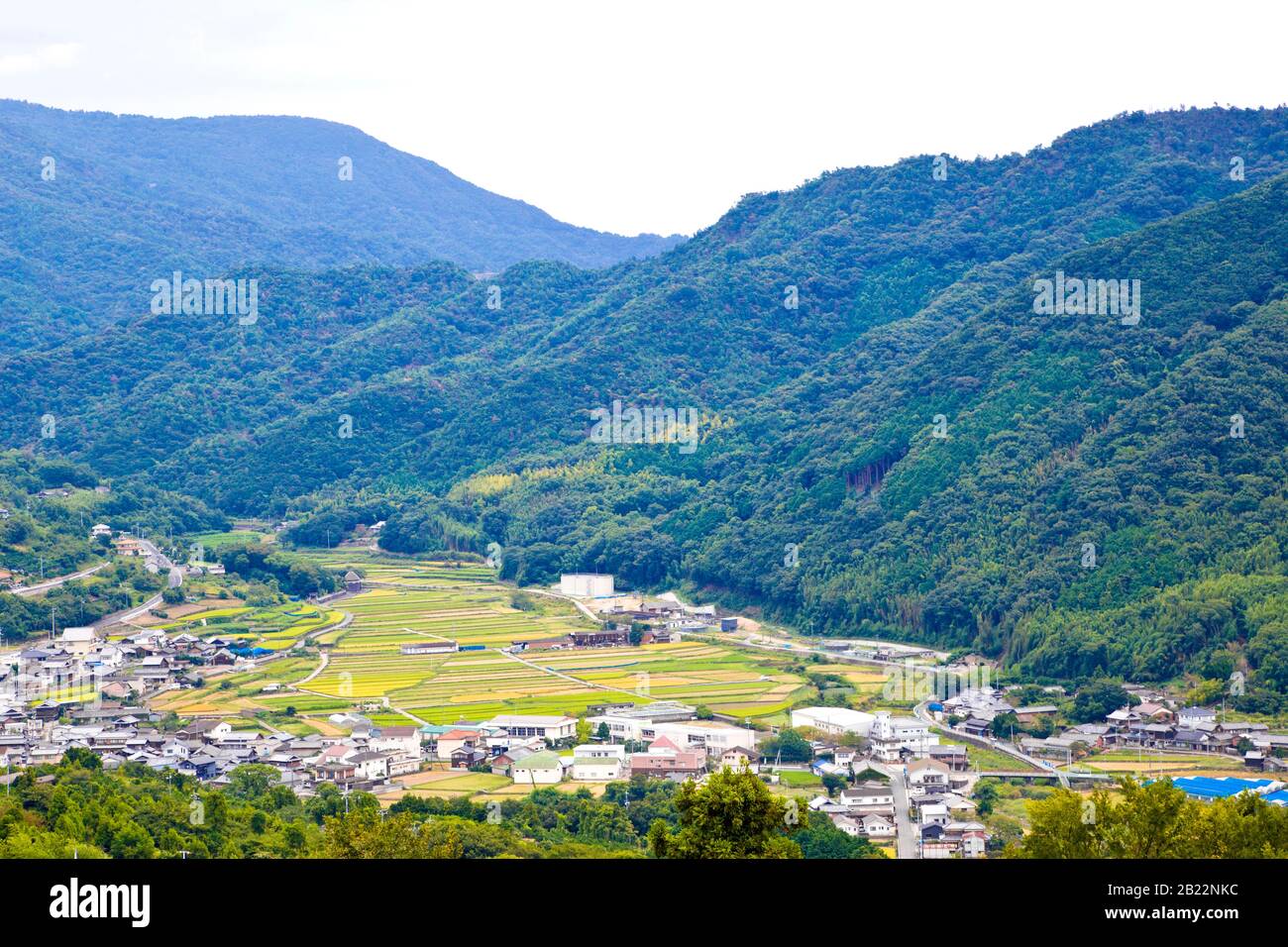 View top of Shodoshima island, Kagawa, Japan Stock Photo - Alamy