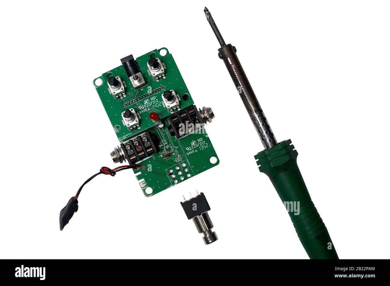 Electrician engineer working electric Cut Out Stock Images & Pictures ...