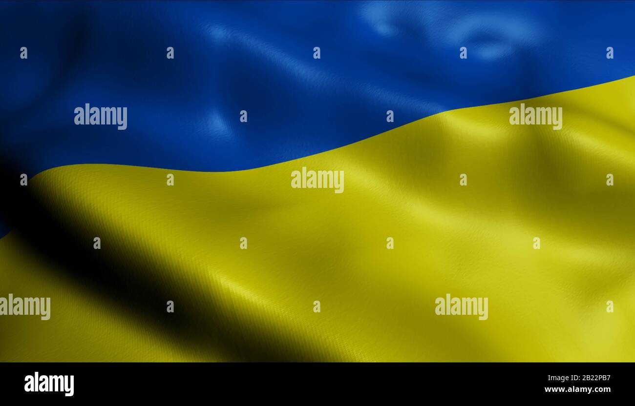 3D Illustration of a waving city flag of Chemnitz (Germany country ...