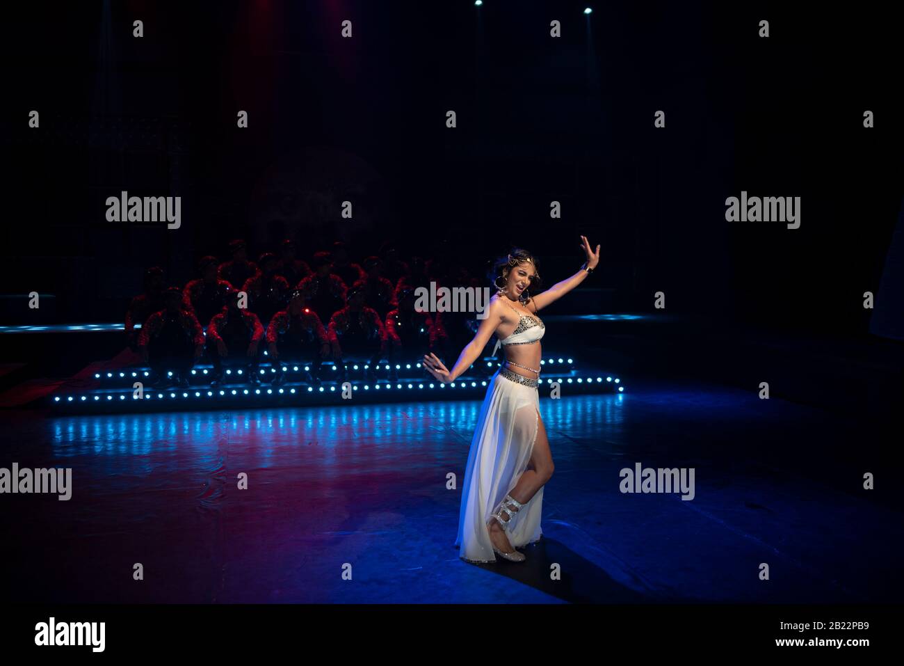Mumbai / India 14 January 2020 Indian Bollywood item song shooting ...