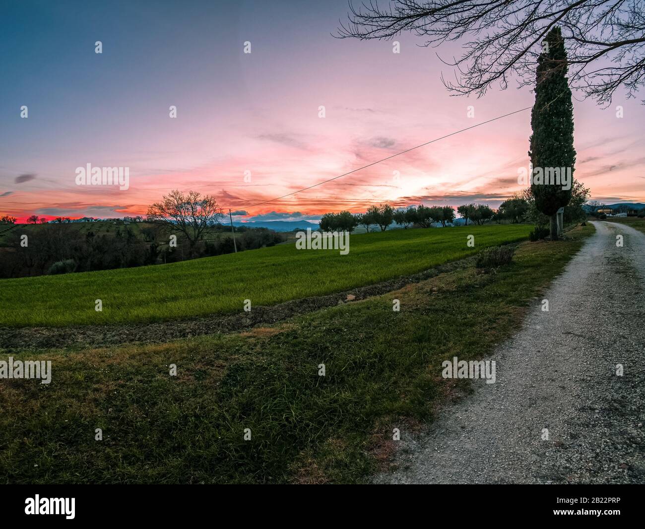 Marche countryside hi-res stock photography and images - Alamy