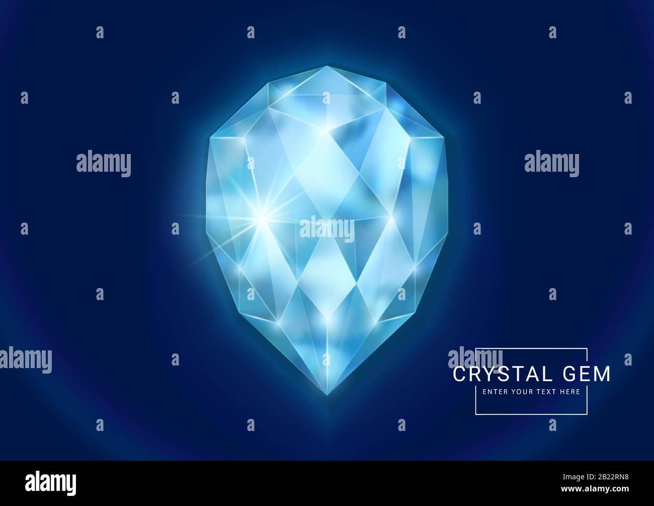 Tear drop gem Stock Vector Images - Alamy