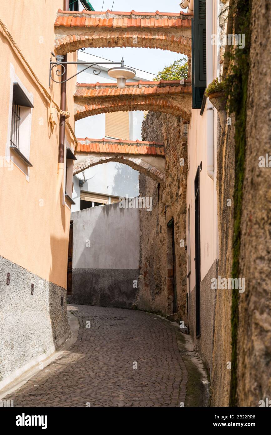 Varigotti, Finale Ligure, Savona, Liguria, Italia Stock Photo - Alamy