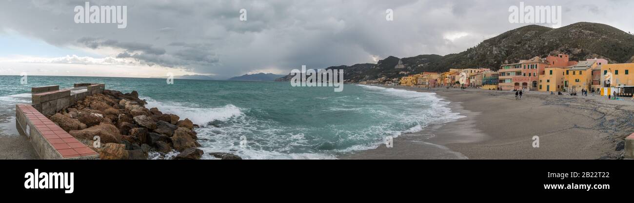 Varigotti, Finale Ligure, Savona, Liguria, Italia Stock Photo - Alamy