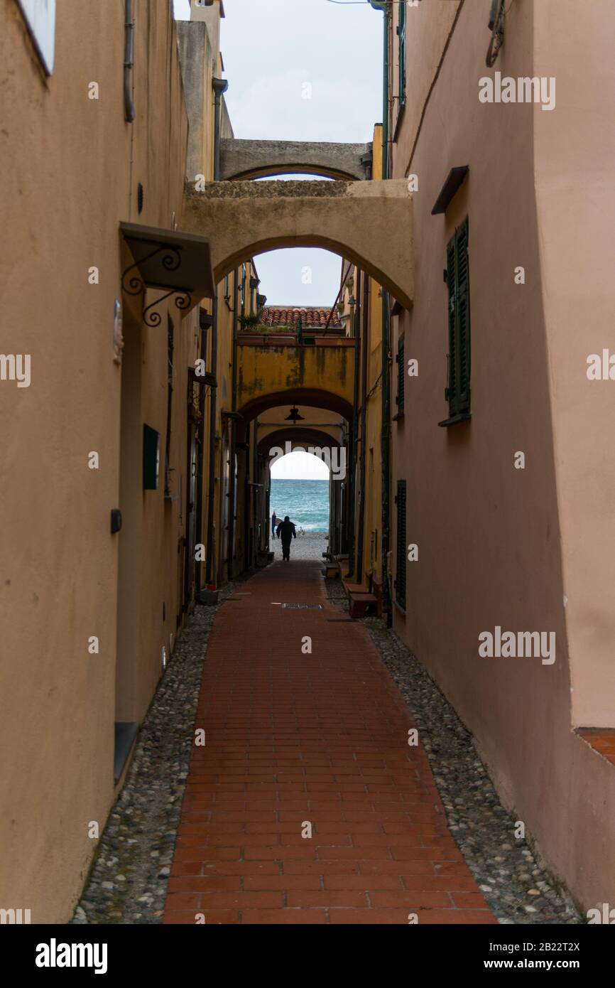 Varigotti, Finale Ligure, Savona, Liguria, Italia Stock Photo - Alamy