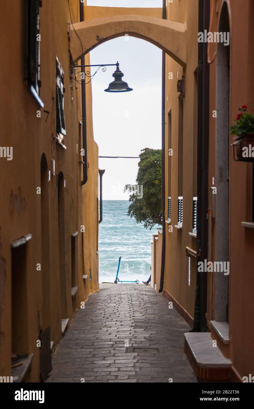Varigotti, Finale Ligure, Savona, Liguria, Italia Stock Photo - Alamy