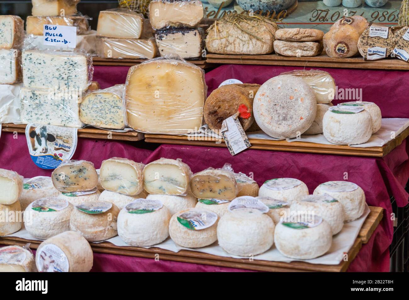 Glimpse of the historic center of the Ligurian village of Finalborgo ...