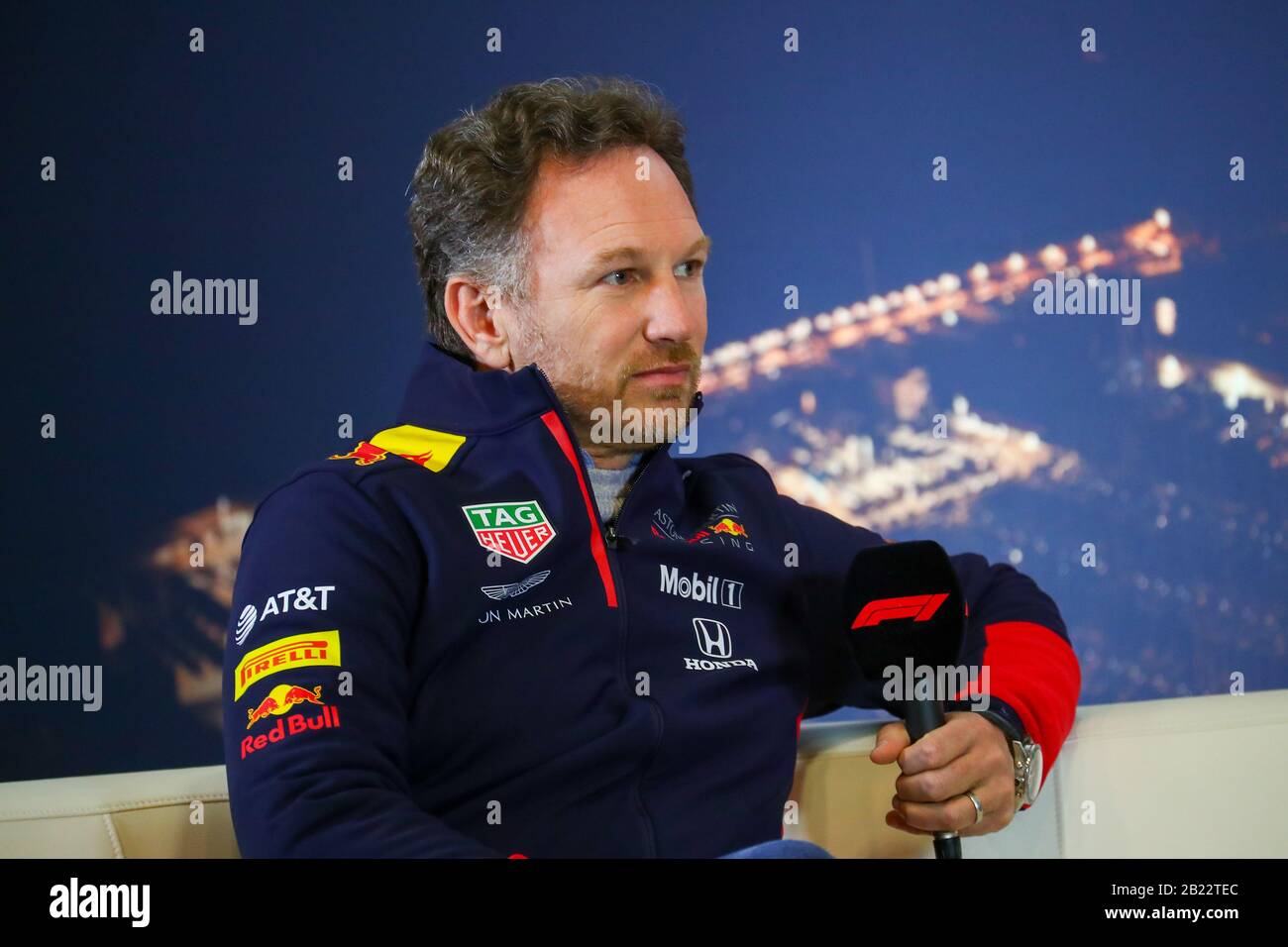 christian horner during Formula 1 Pre-season Testing 2020, Barcelona ...