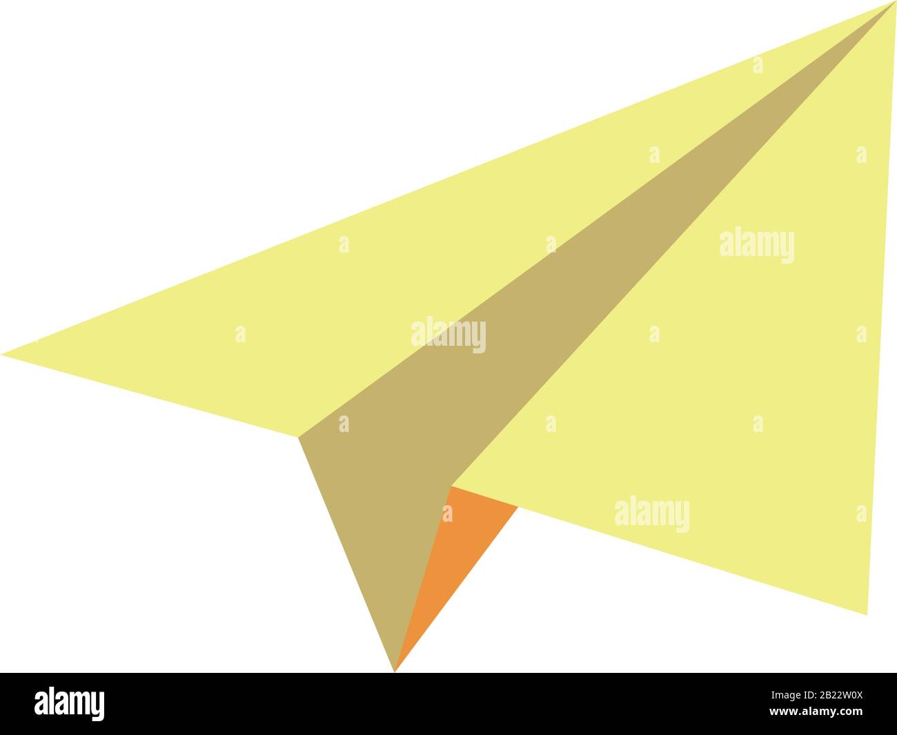 paper airplane flying flat style icon Stock Vector Image & Art - Alamy