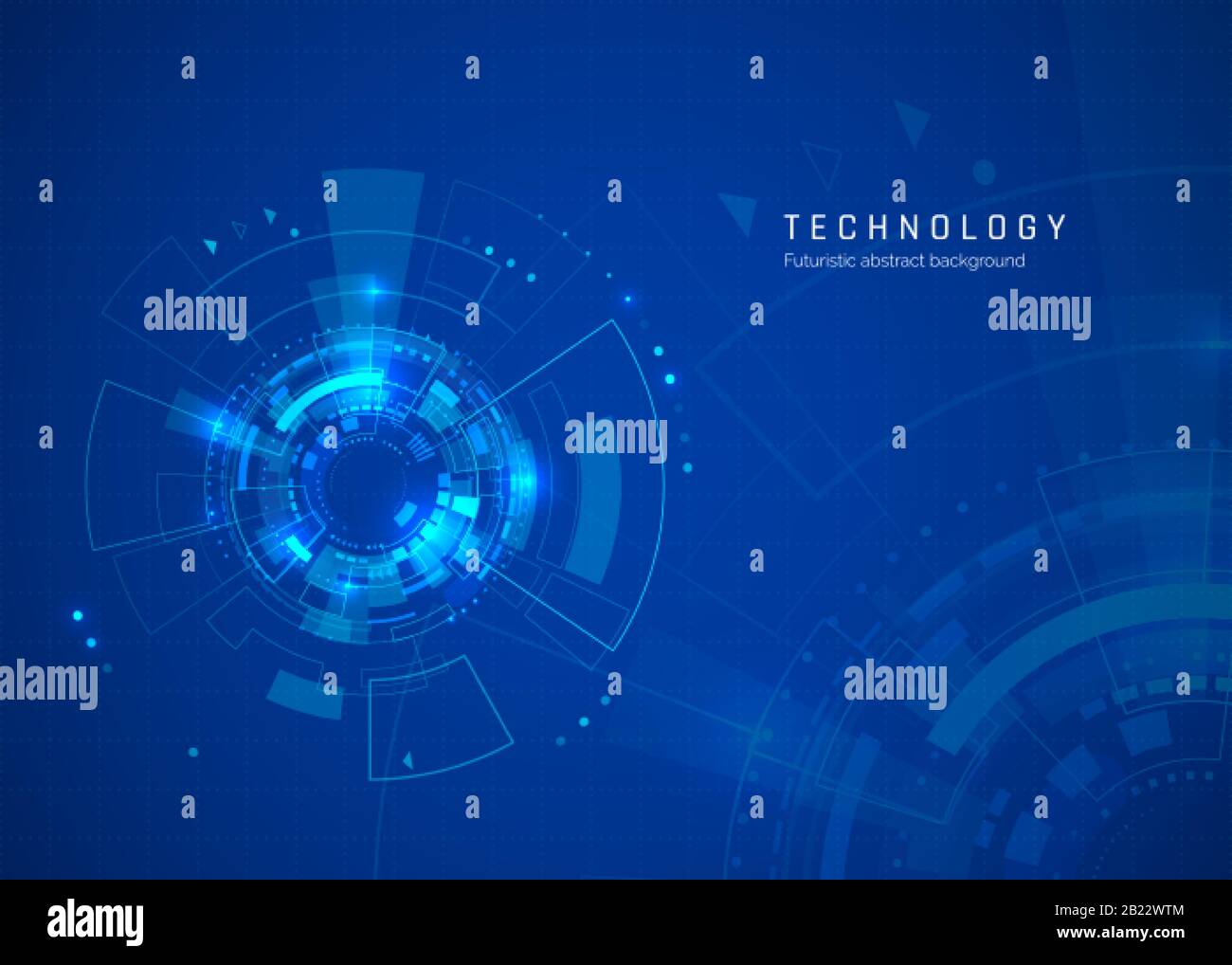 Technology futuristic background. Abstract cyberspace backdrop. Vector ...