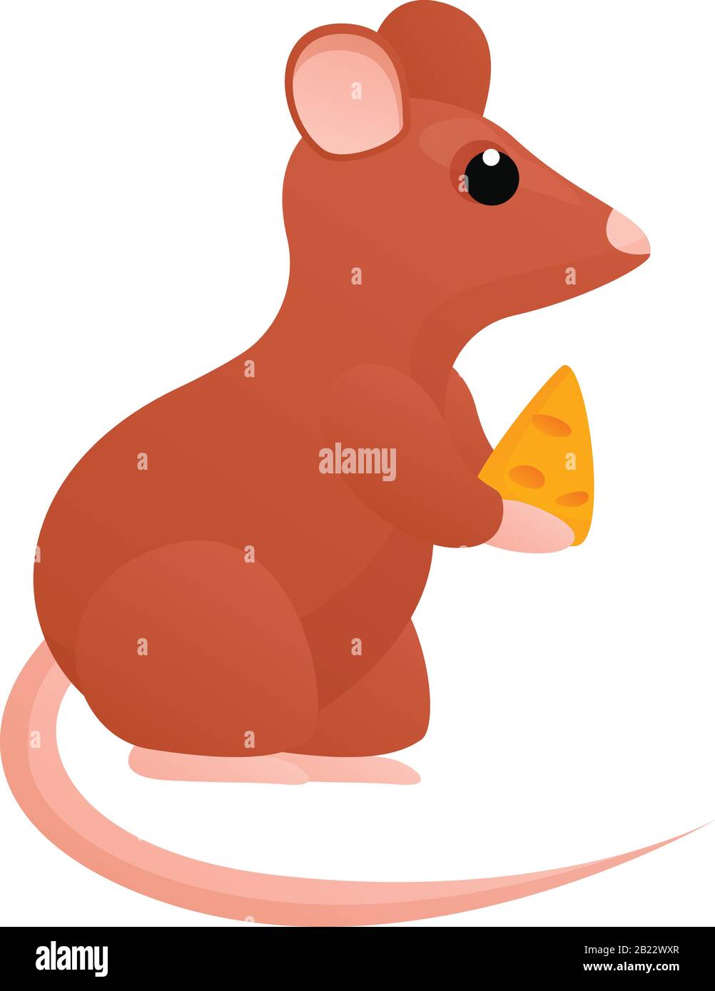 Rat cheese icon. Cartoon of rat cheese vector icon for web design ...