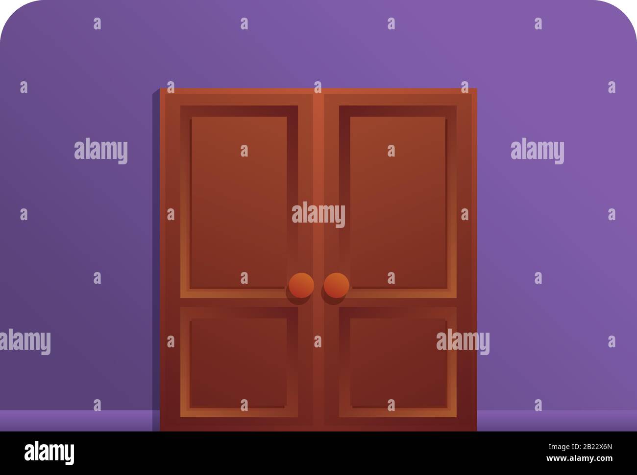 Entrance icon. Cartoon of entrance vector icon for web design isolated ...