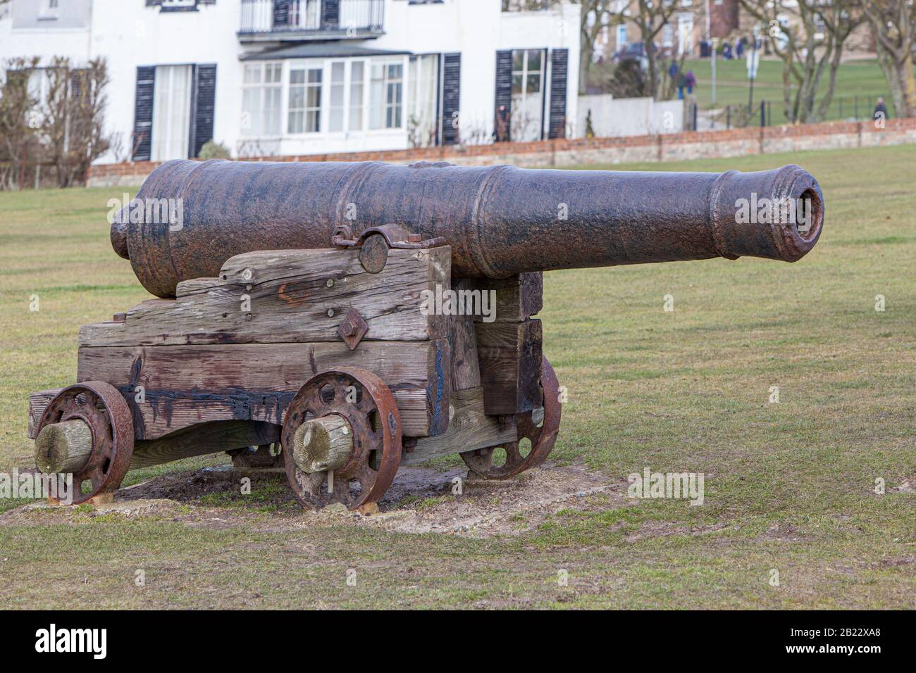 18 pounder gun hi-res stock photography and images - Alamy