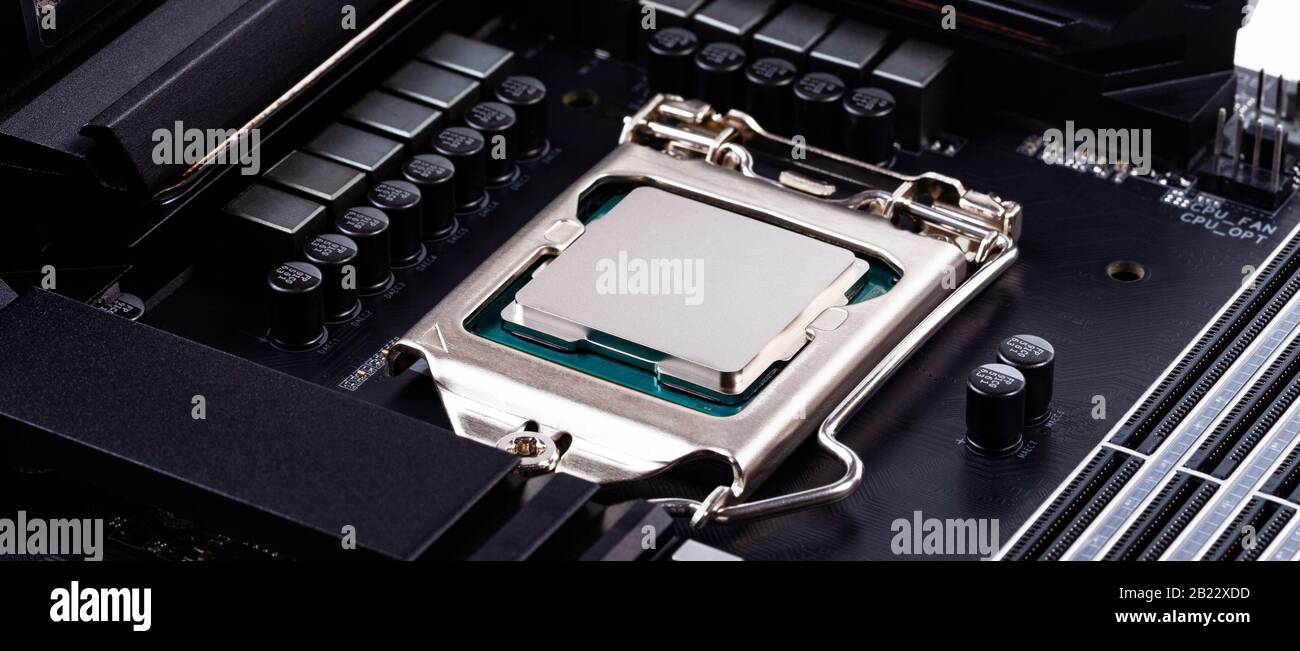 Modern cpu socket hi-res stock photography and images - Alamy