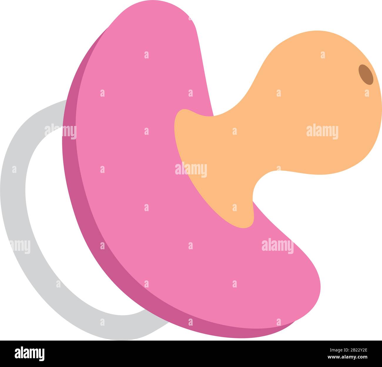 cute pacifier baby isolated icon Stock Vector Image & Art - Alamy