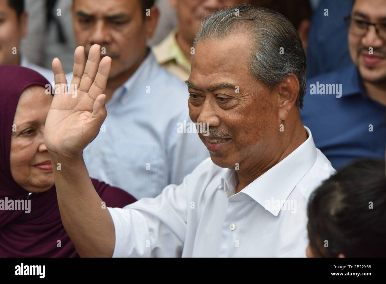 Kuala Lumpur, Malaysia. 29th Feb, 2020. Muhyiddin Yassin attends a ...