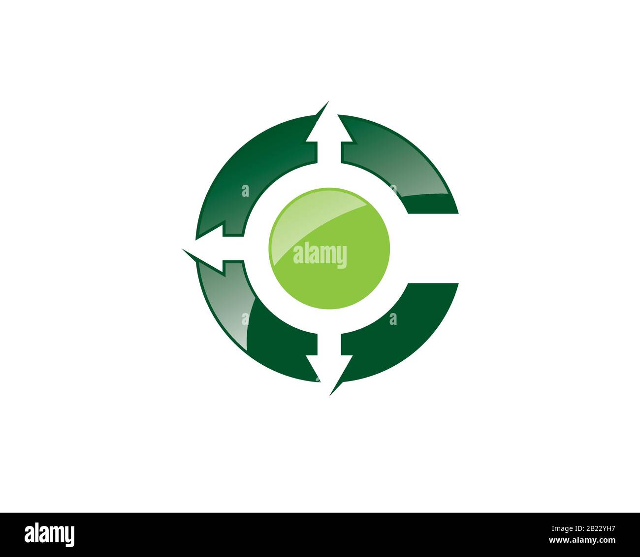 monogram anagram lettermark logo of letter c o 0 with arrow in 3 ...