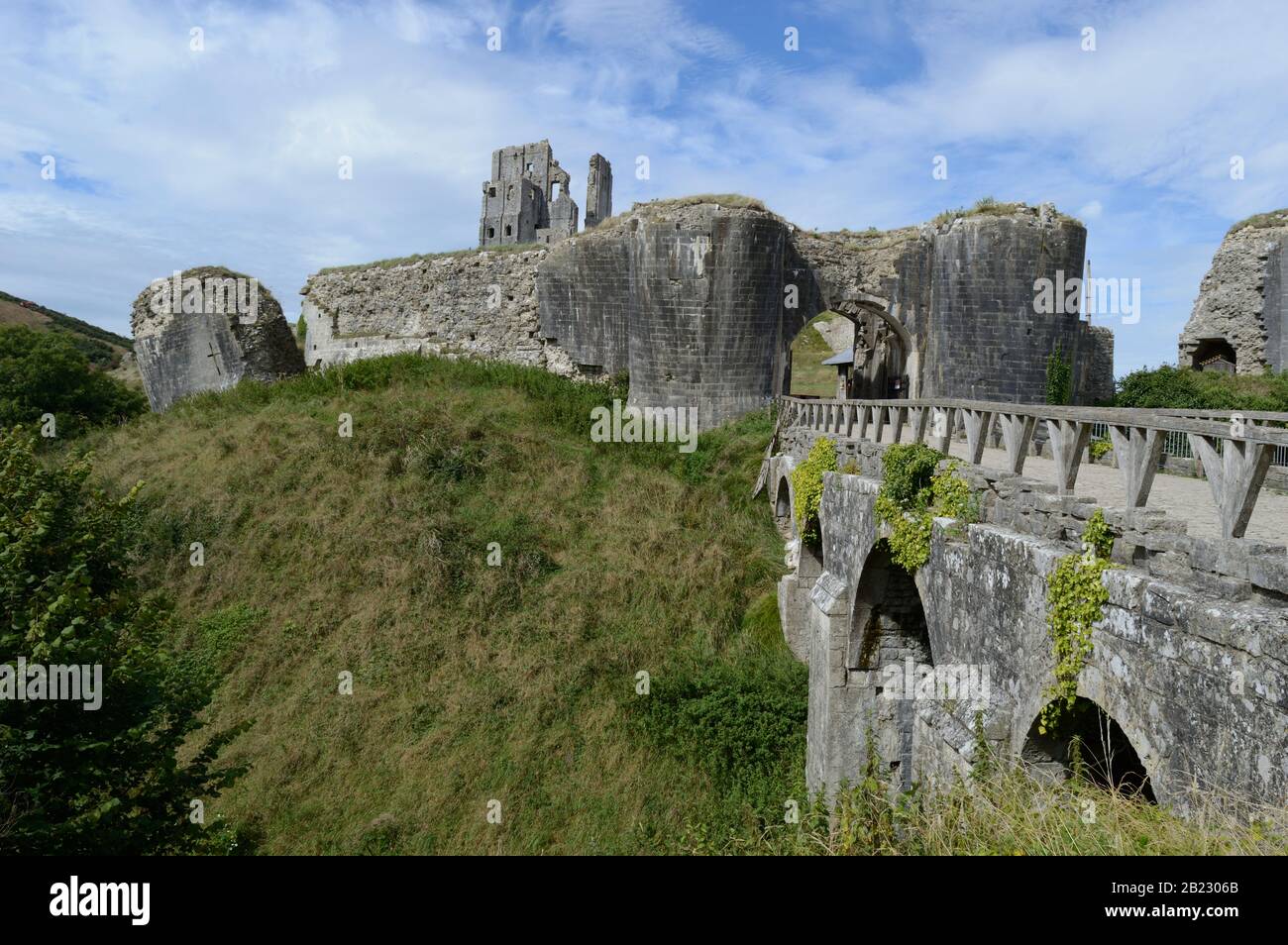 Corf castle hi-res stock photography and images - Alamy