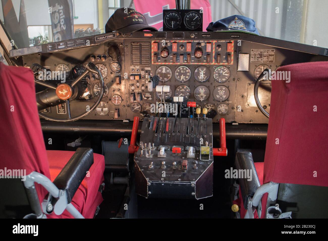 Musée de l'Aviation,Saint Victoret (13,France) : Protection civile ...