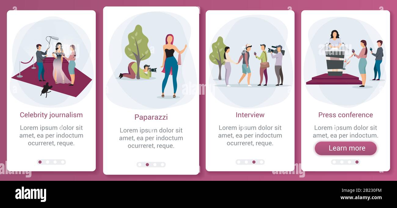 Tv news screen layout hi-res stock photography and images - Alamy