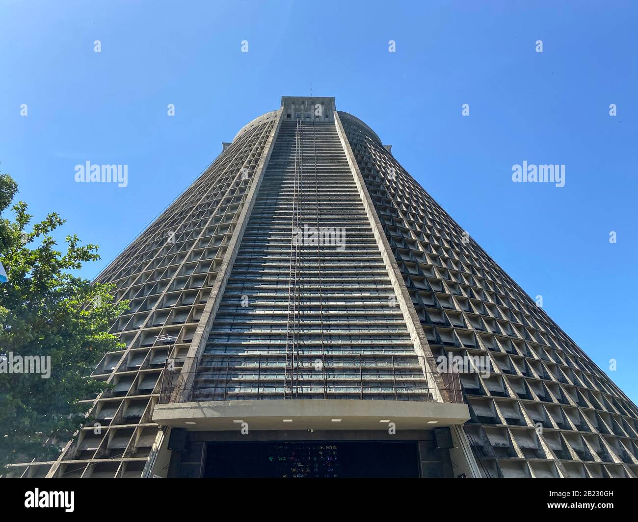 METROPOLITAN CATHEDRAL OF SAINT SEBASTIAN, RIO DE JANEIRO Stock Photo ...