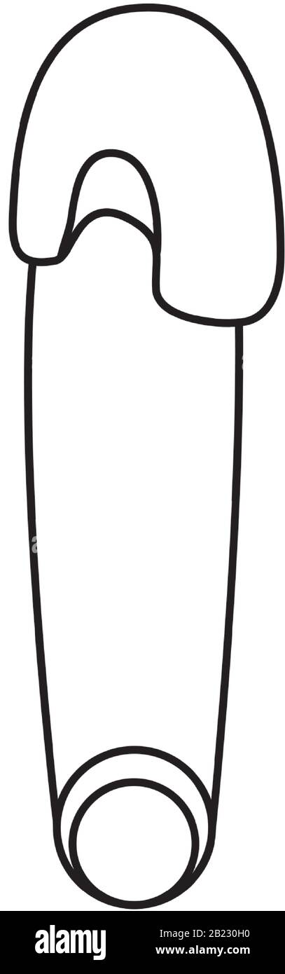 baby clothes pin line style icon Stock Vector Image & Art - Alamy