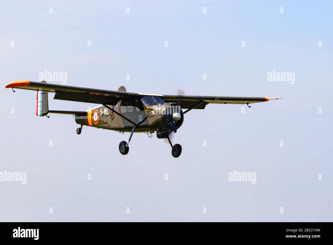 Max Holste MH-151-M Broussard 5-ML G-CIGH Stock Photo - Alamy