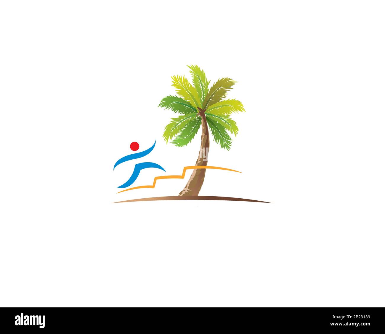 Stairs man Stock Vector Images - Alamy