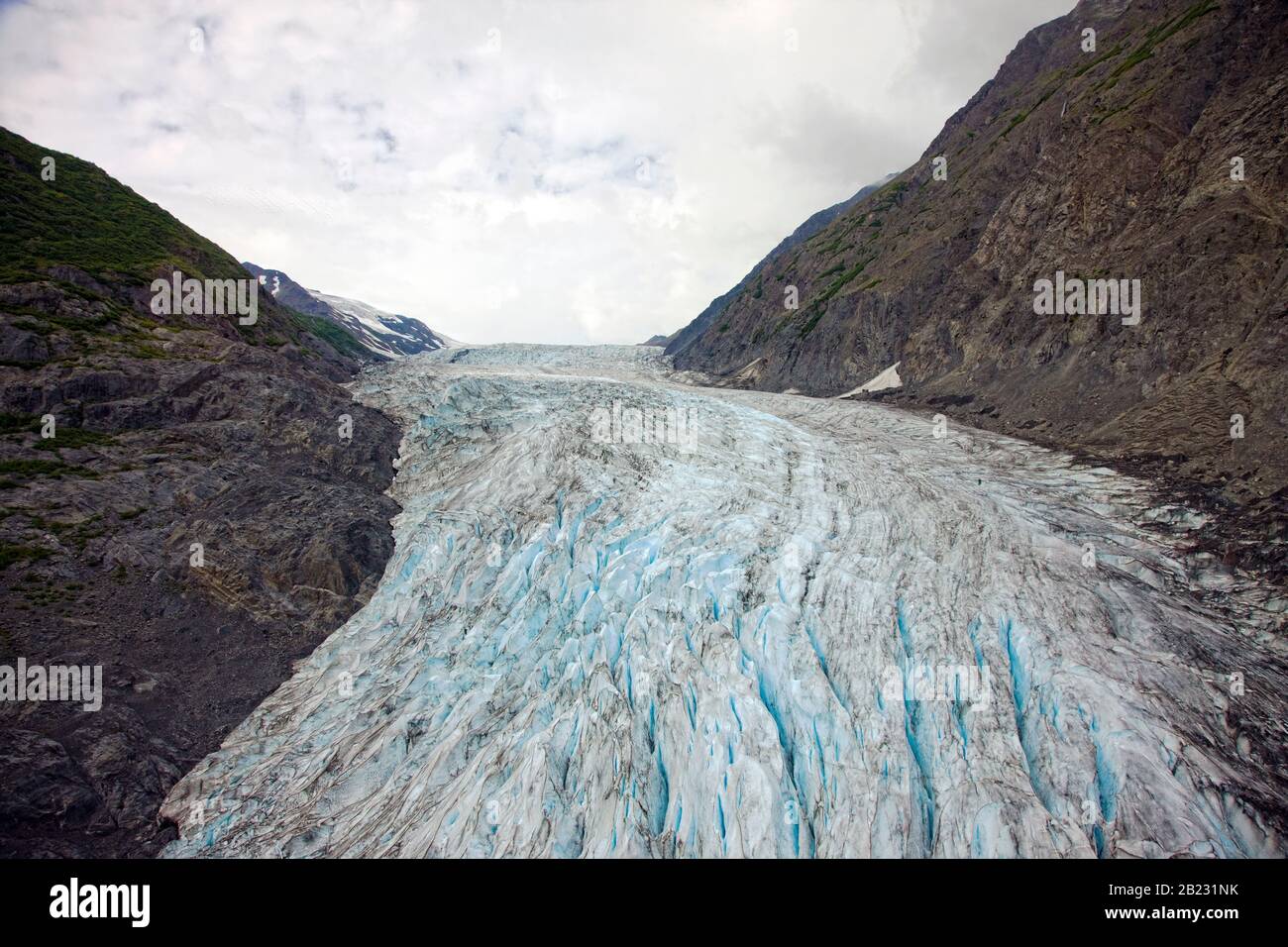 Alaska ice melting mountains hi-res stock photography and images - Alamy