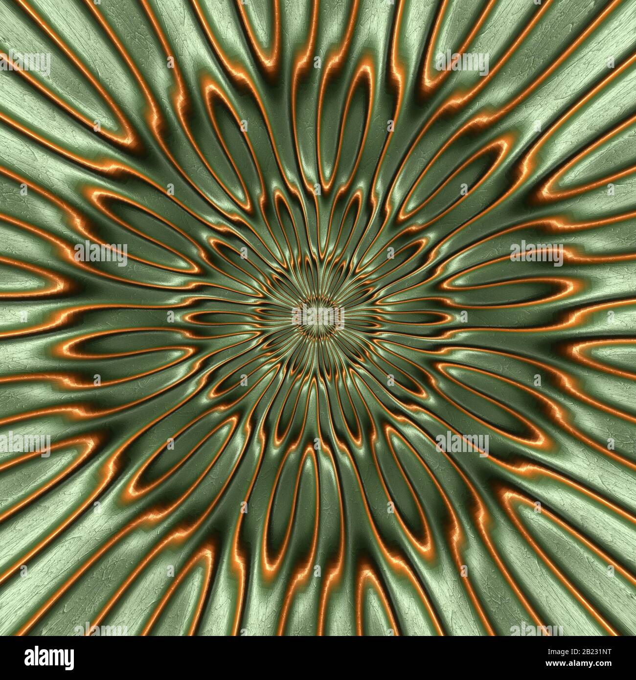 Luxury background tile with embossed fractal on leather Stock Photo - Alamy