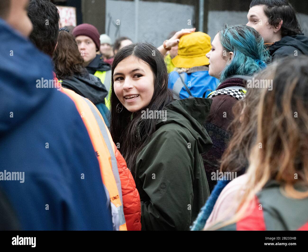 Greta thunberg speaking hi-res stock photography and images - Alamy