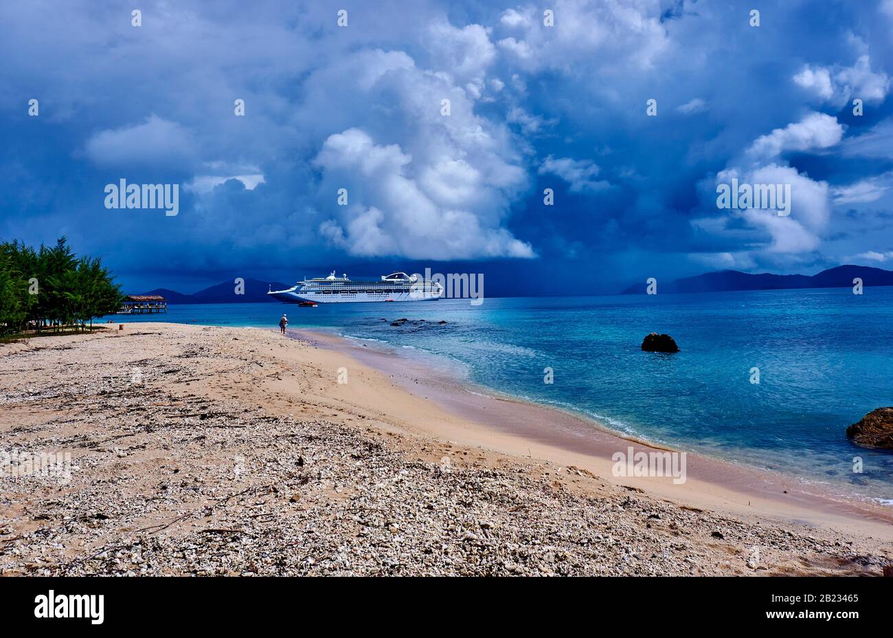 Doini Island is located in the heart of Milne Bay, on the eastern tip ...