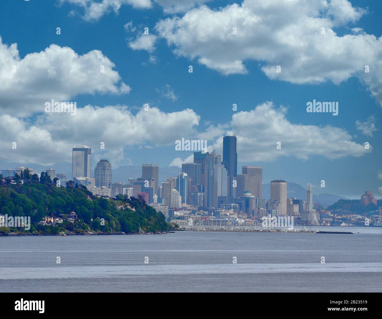 Seattle Beyond Point Stock Photo - Alamy