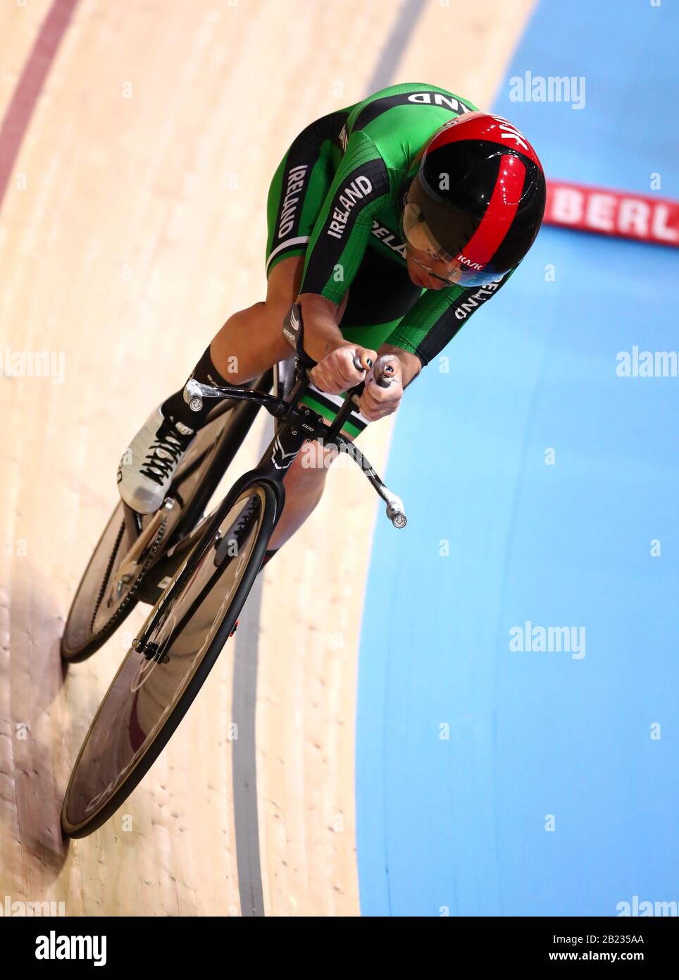 Ireland's Kelly Murphy in action during The Women's Individual Pursuit ...