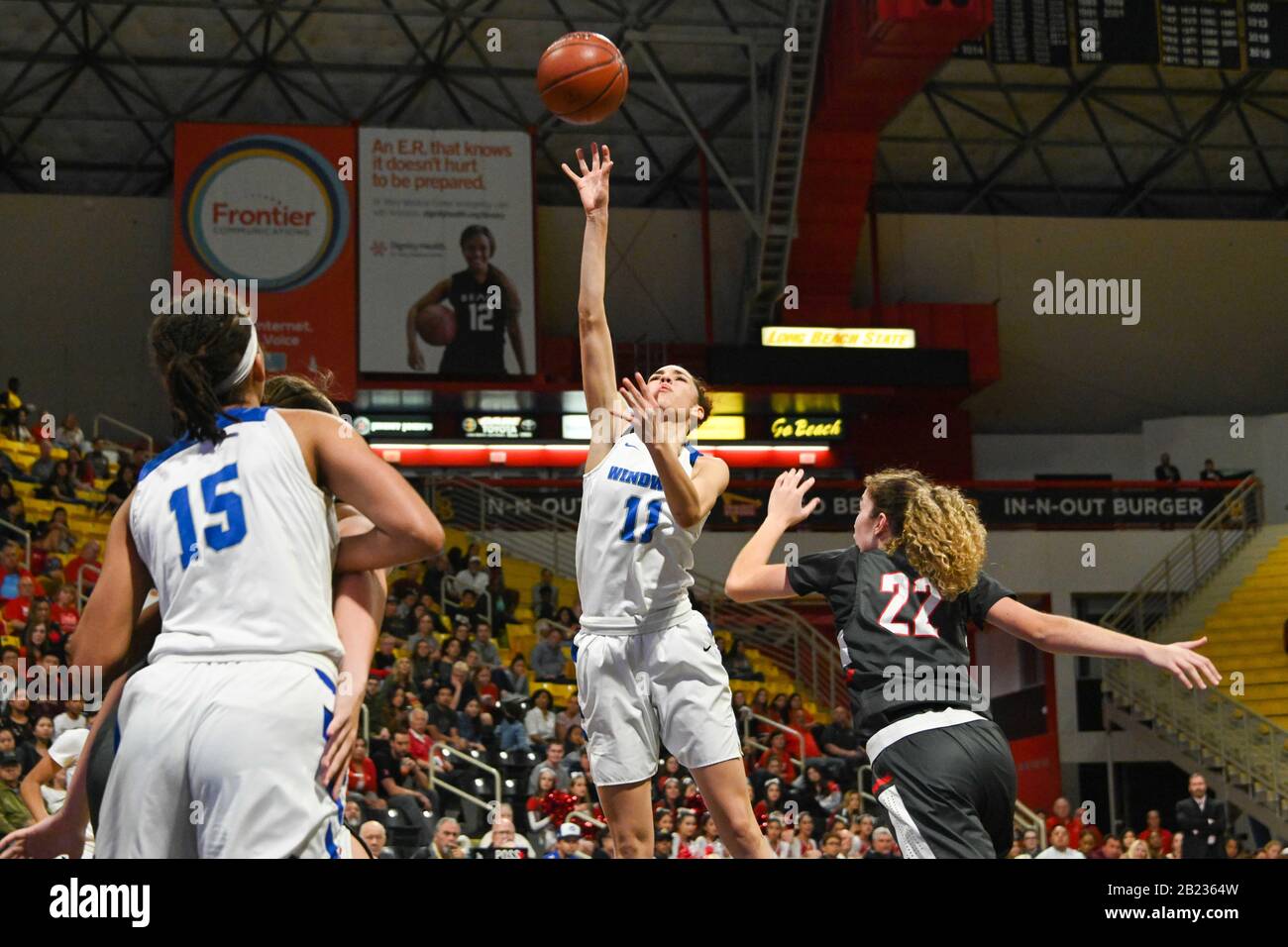 Windward Wildcats guard McKayla Williams (11) during a CIF-Southern ...