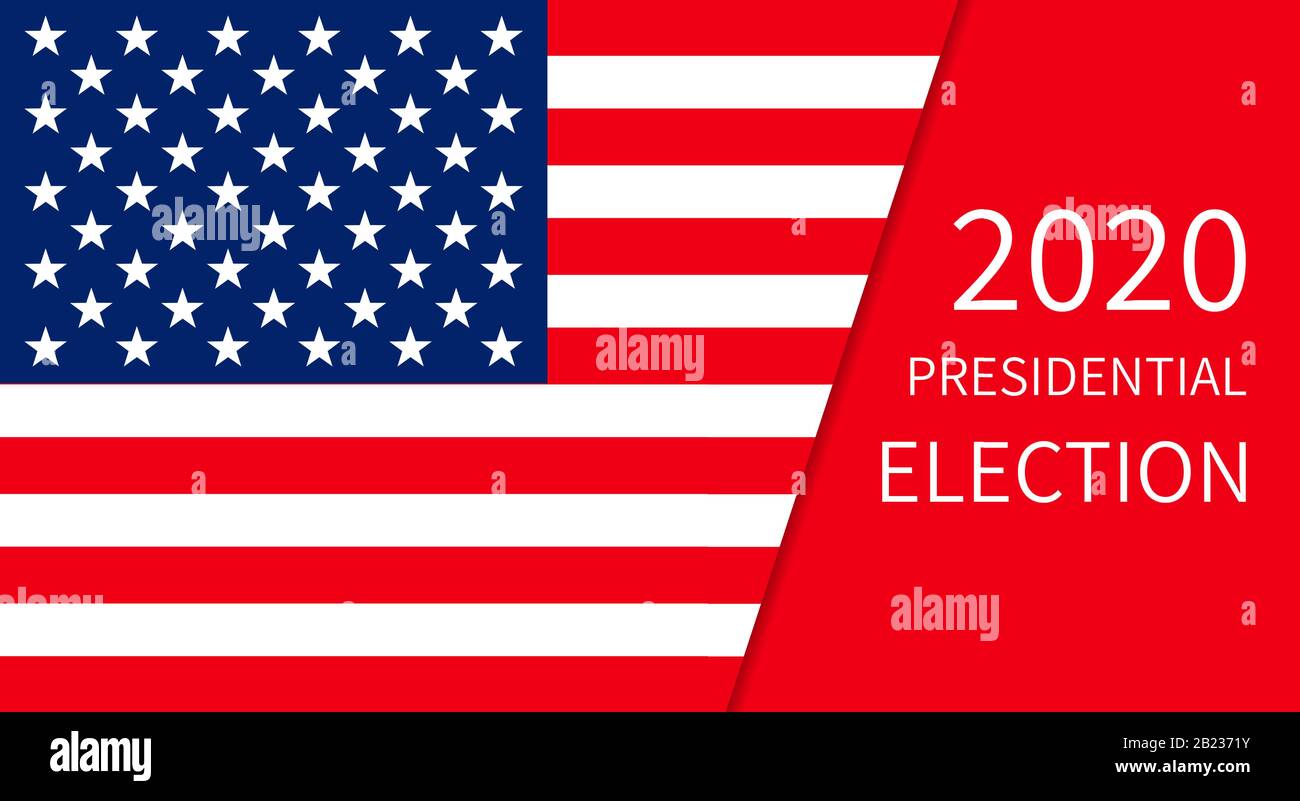 2020 USA Presidential Elections background. Banner for US elections ...