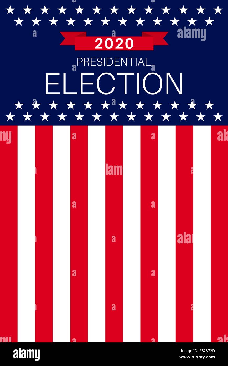 2020 USA Presidential Elections background. Banner for US elections ...