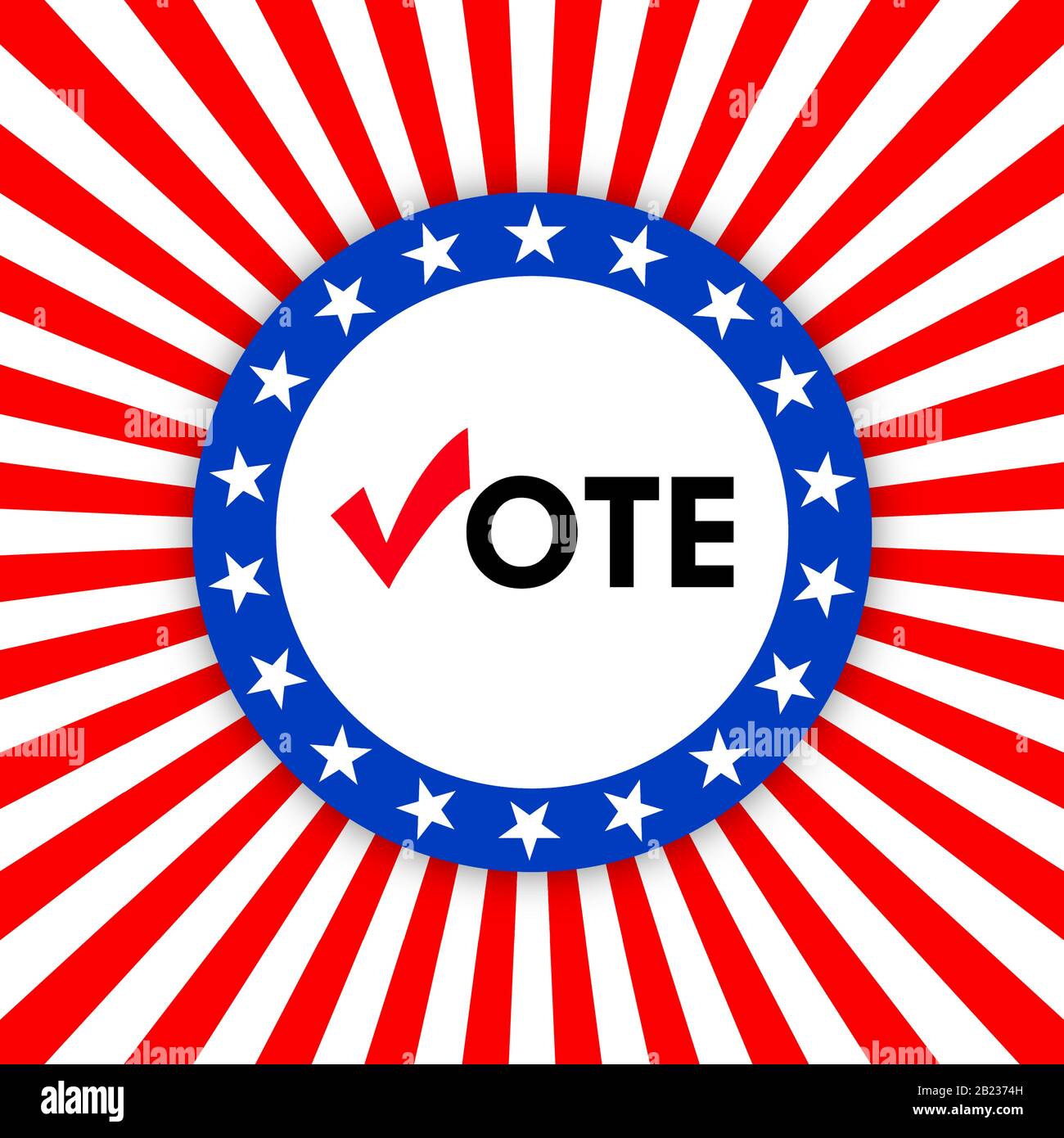 USA Elections background. Banner for US elections, voting concept ...