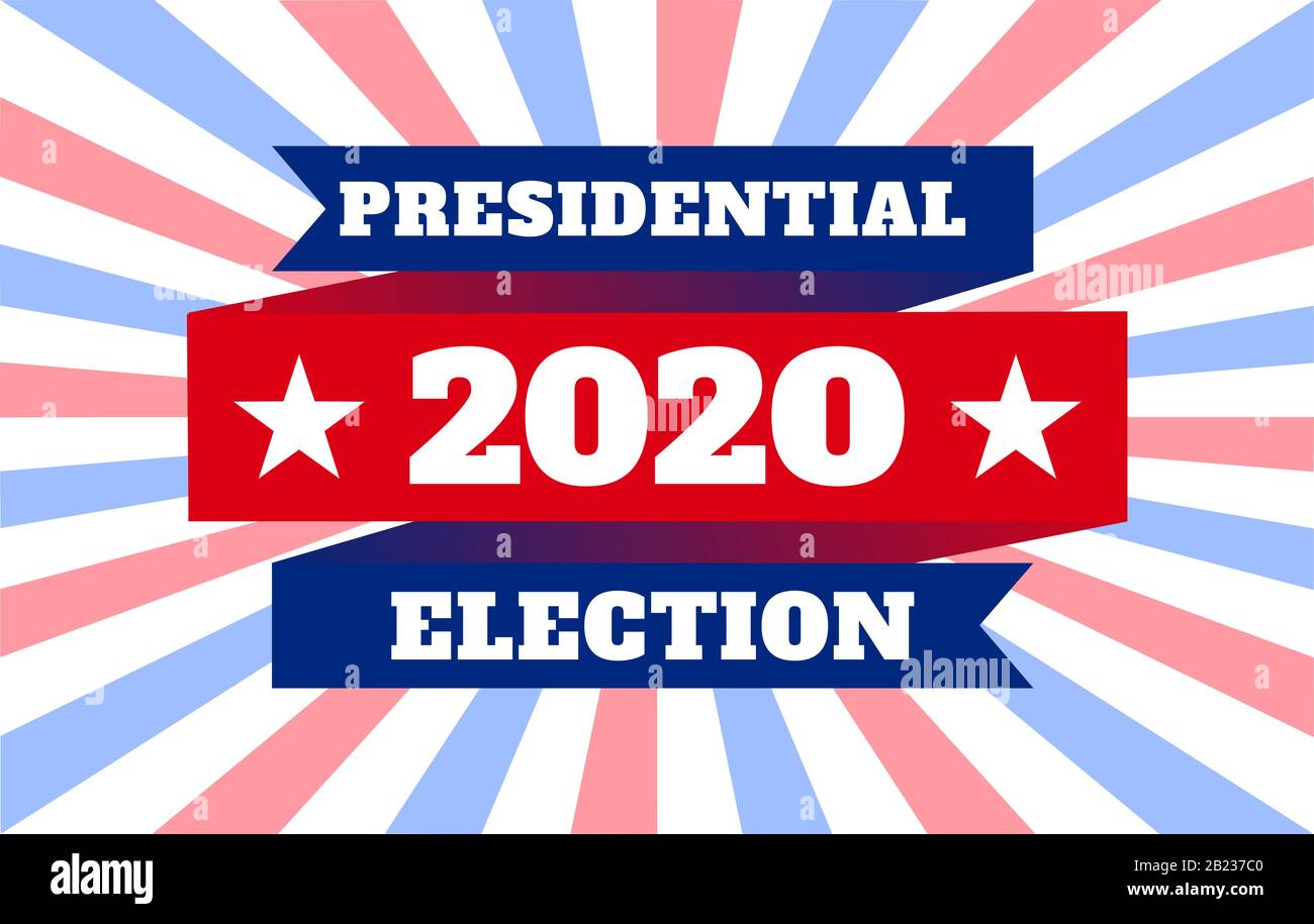 2020 USA Presidential Elections background. Banner for US elections ...