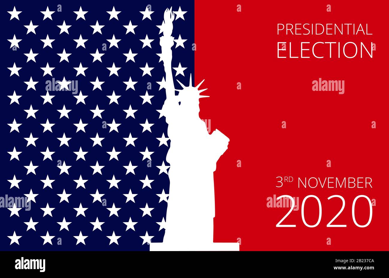 2020 USA Presidential Elections background. Banner for US elections ...