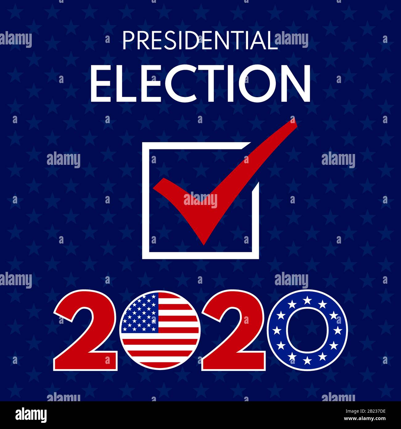 2020 USA Presidential Elections background. Banner for US elections ...